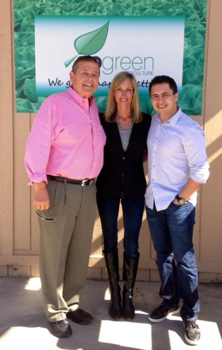 Encinitas Mayor Elect Kristin Gaspar visits Go Green Agriculture ...