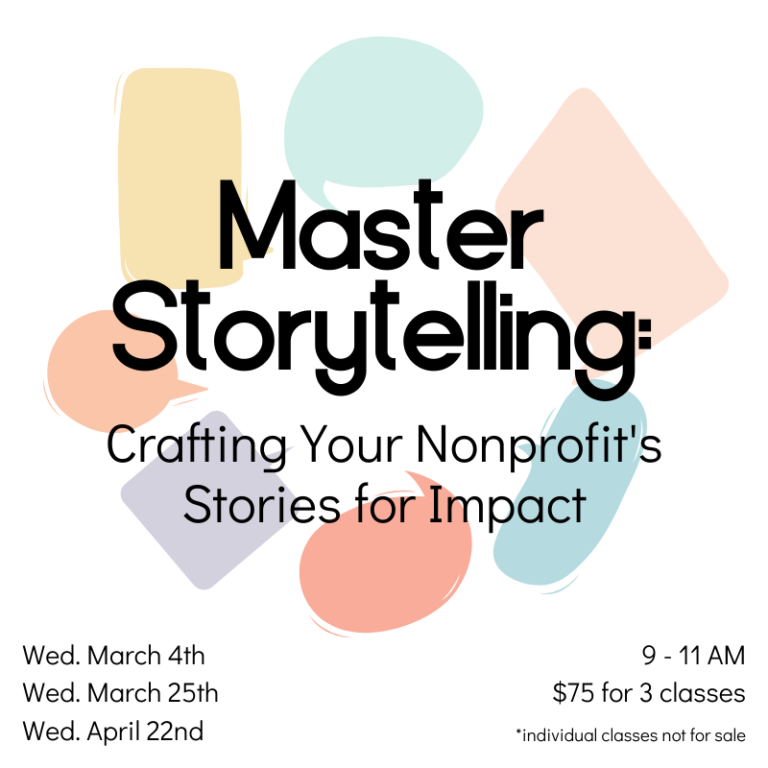 Master Storytelling: Crafting Your Nonprofit’s Stories for Impact ...