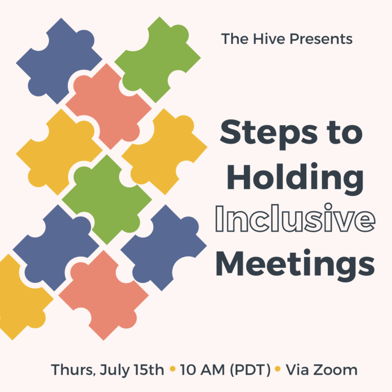 Steps to Holding Inclusive Meetings | The Hive